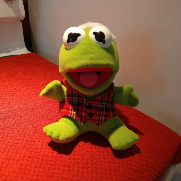 Jim Henson | Toys | Vtg 987 Kermit The Frog Plush Jim Hensons Muppet ...